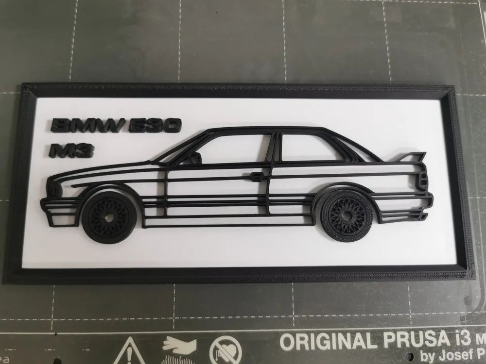 BMW E30 M3 gift card by gerrrciu - MakerWorld