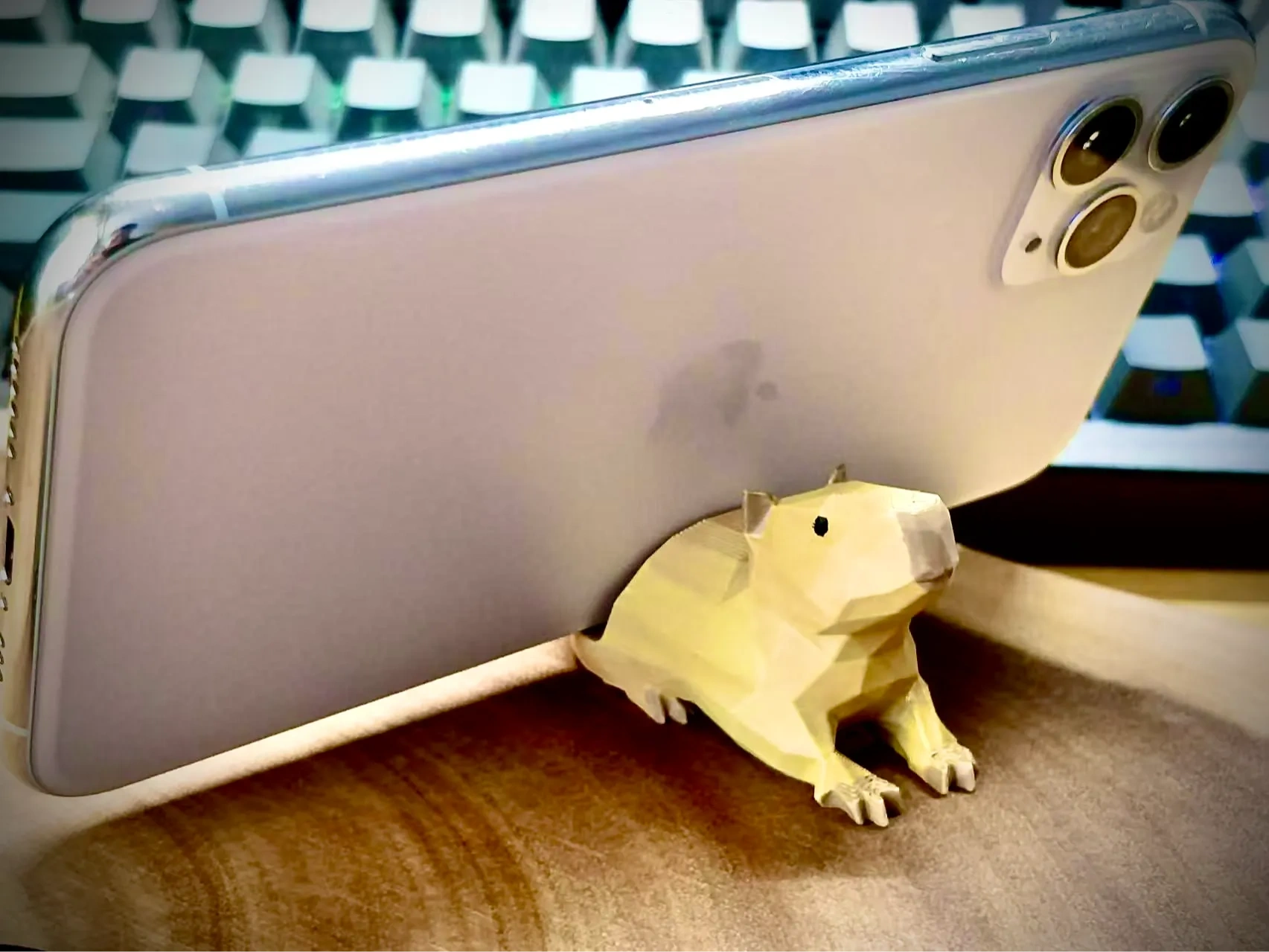 Capybara Phone Stand by Alessi - MakerWorld