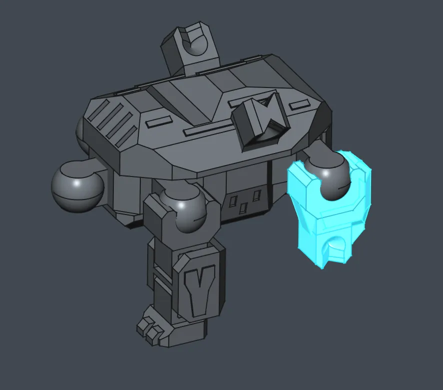 Rhino Brute Mecha - Model Kit by Kit Crafters MakerWorld: Download Free ...