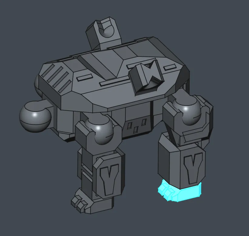 Rhino Brute Mecha - Model Kit by Kit Crafters MakerWorld: Download Free ...