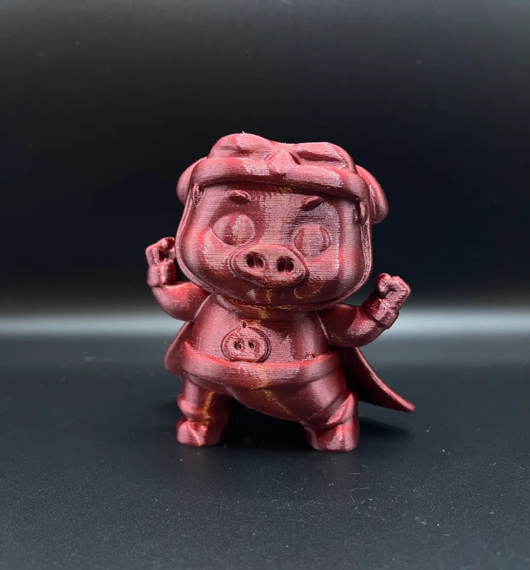 Pigman Superman Model Statue Figurine Trendy Toy by 云吞面 - MakerWorld