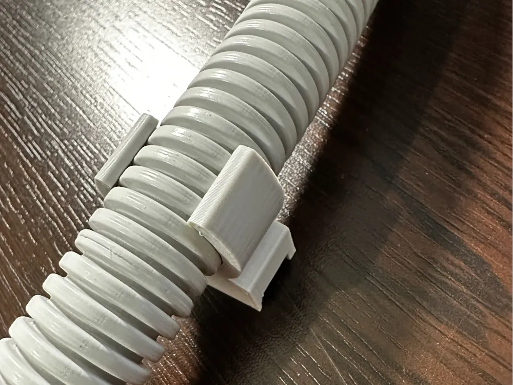20mm Flexible Tube Wall Mount by TeSLaGR - MakerWorld