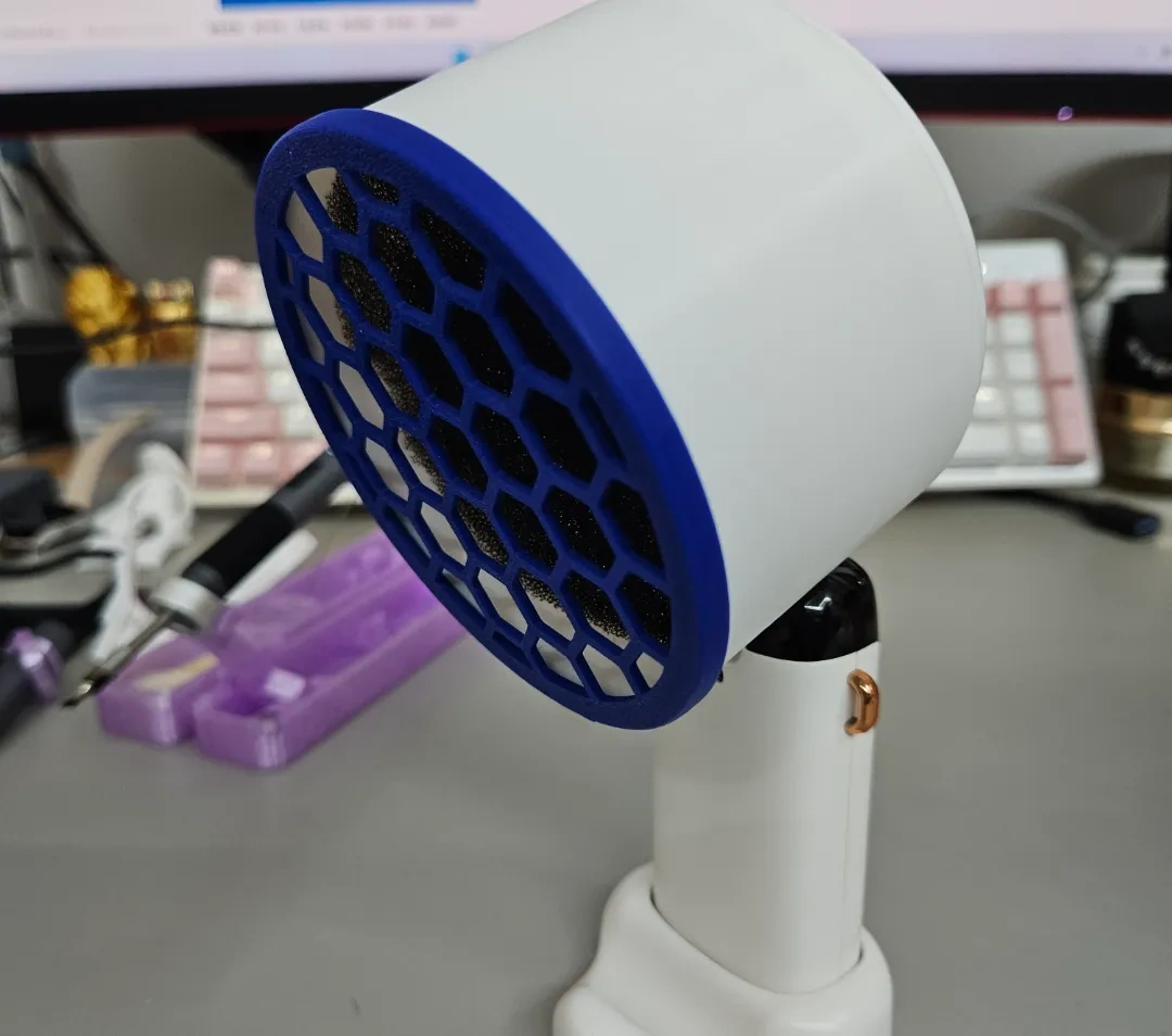 Handheld electric fan modified into a soldering iron smoke extractor by ...