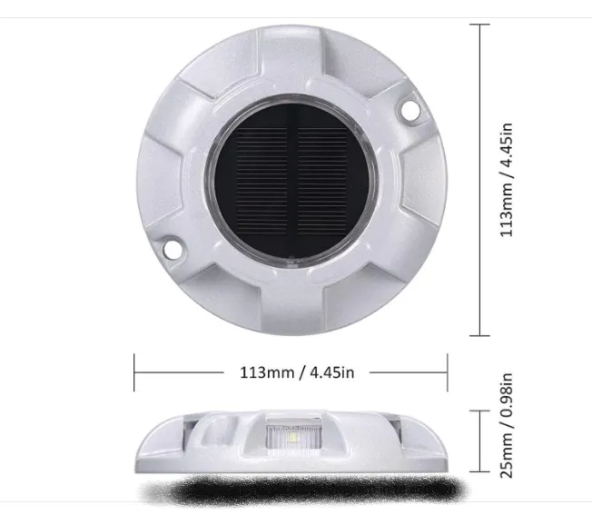 Solar ground spot mount for concrete slab by Ev - MakerWorld