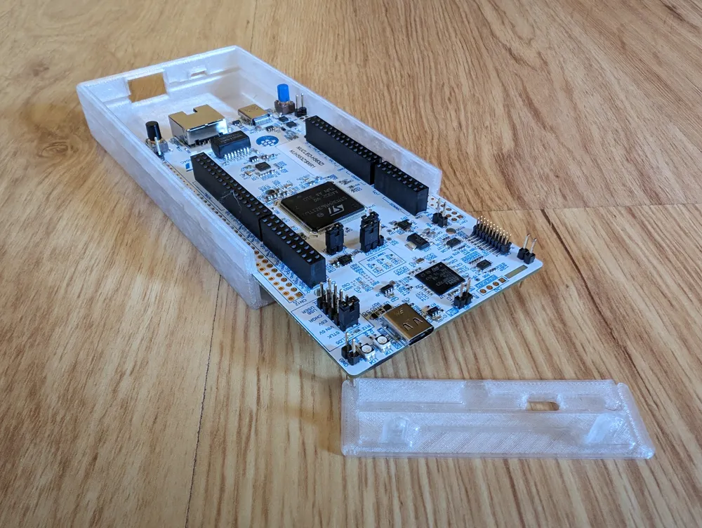 STM32 Nucleo 144 slot-in case by alufers - MakerWorld