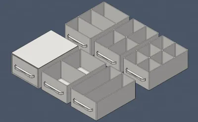 Print friendly small modular drawer system by jattie MakerWorld ...