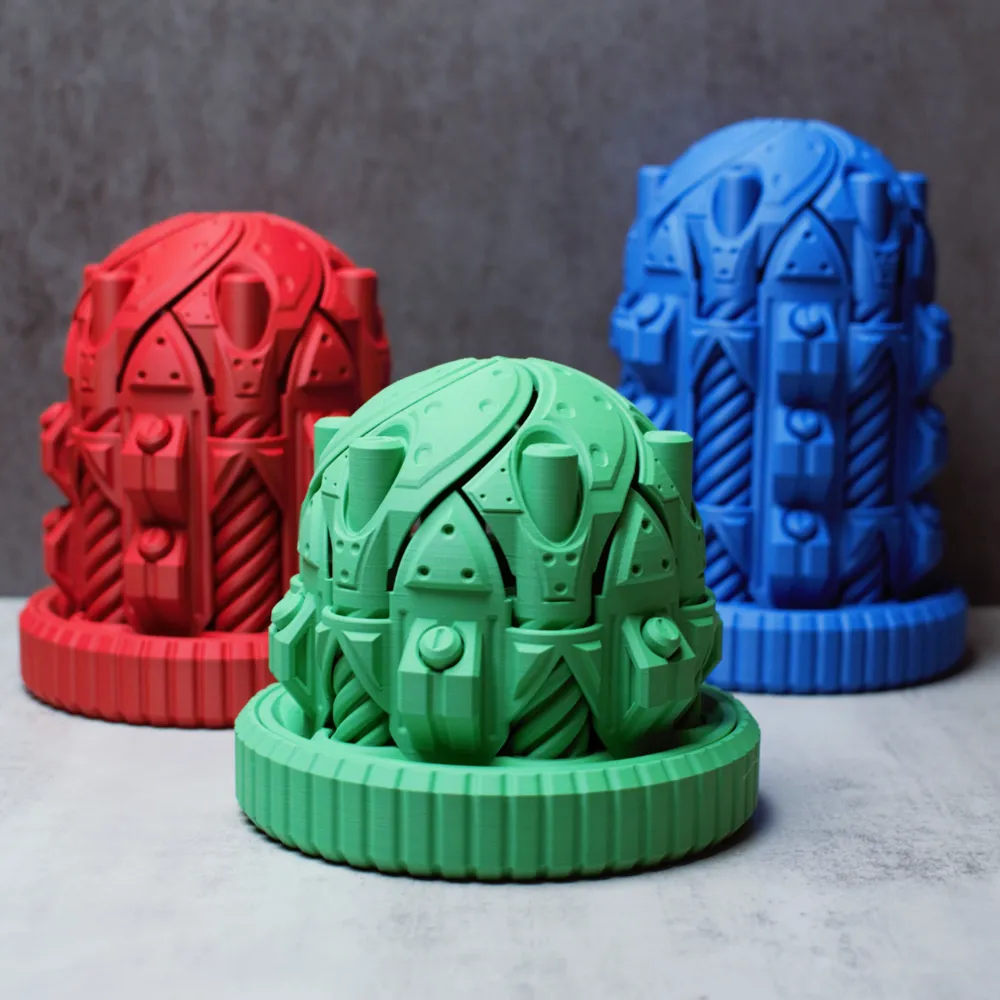 Print In Place Cyberpunk Capsule by Chris BoboMakerWorld: Download Free ...