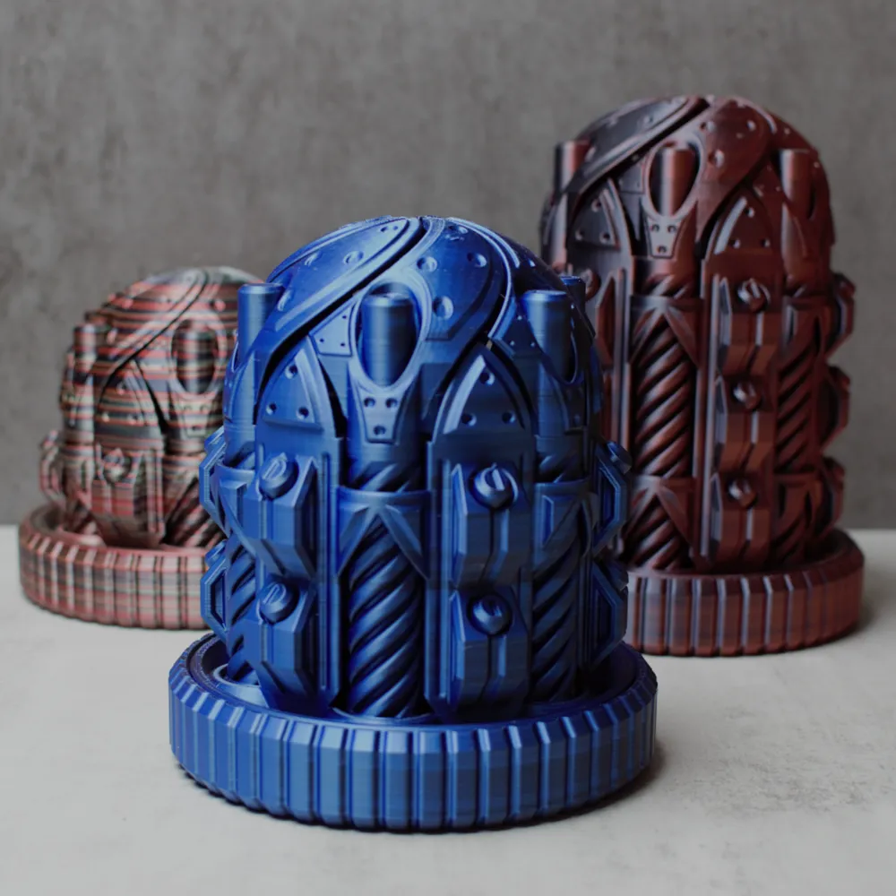 Print In Place Cyberpunk Capsule by Chris BoboMakerWorld: Download Free ...