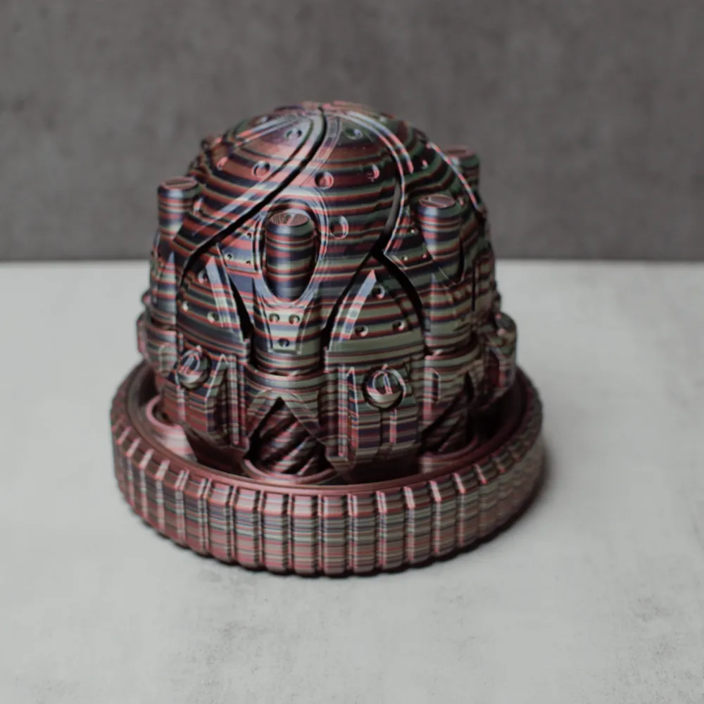 Print In Place Cyberpunk Capsule by Chris BoboMakerWorld: Download Free ...