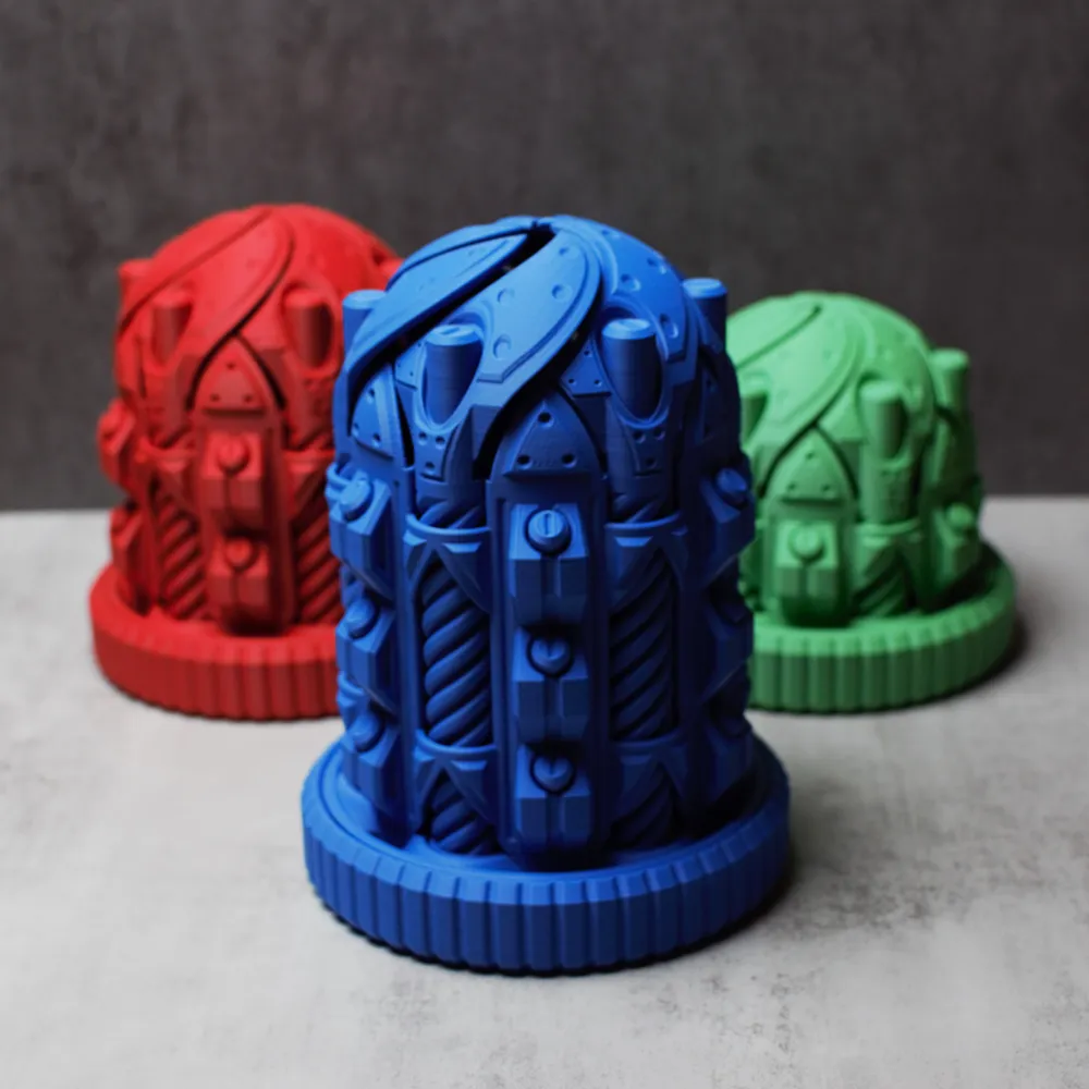 Print In Place Cyberpunk Capsule - Free 3D Print Model - MakerWorld
