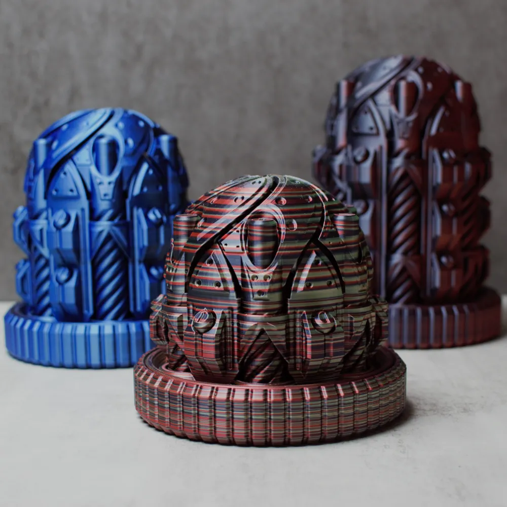 Print In Place Cyberpunk Capsule - Free 3D Print Model - MakerWorld