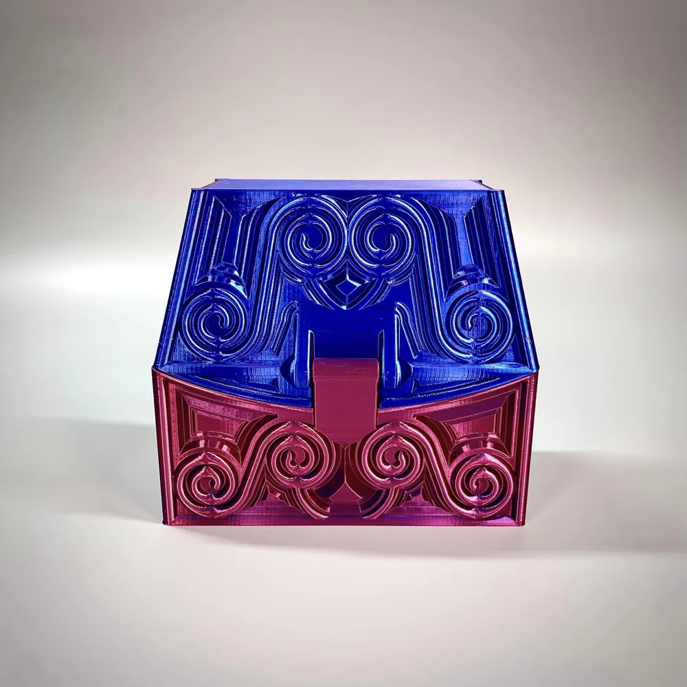 Print In Place Treasure Chest by Chris Bobo - MakerWorld