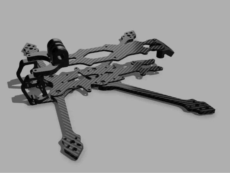 Roma LR4 Long-Range Frame by DAVINCI_FPV - MakerWorld