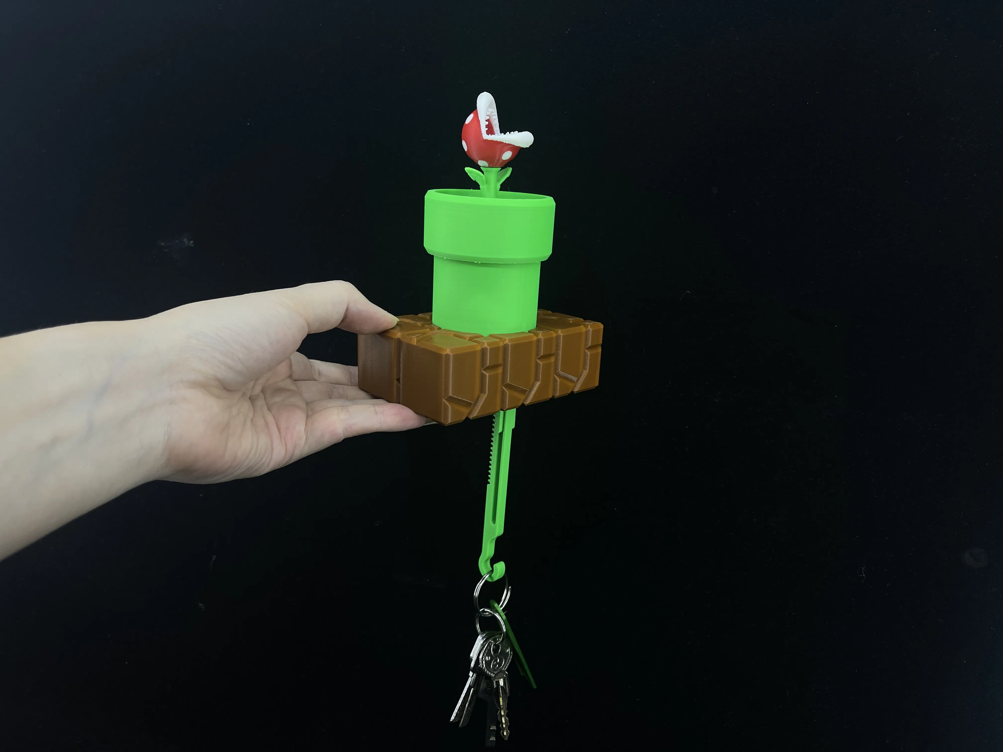Super Mario pipe Chomper - Free 3D Print Model - MakerWorld