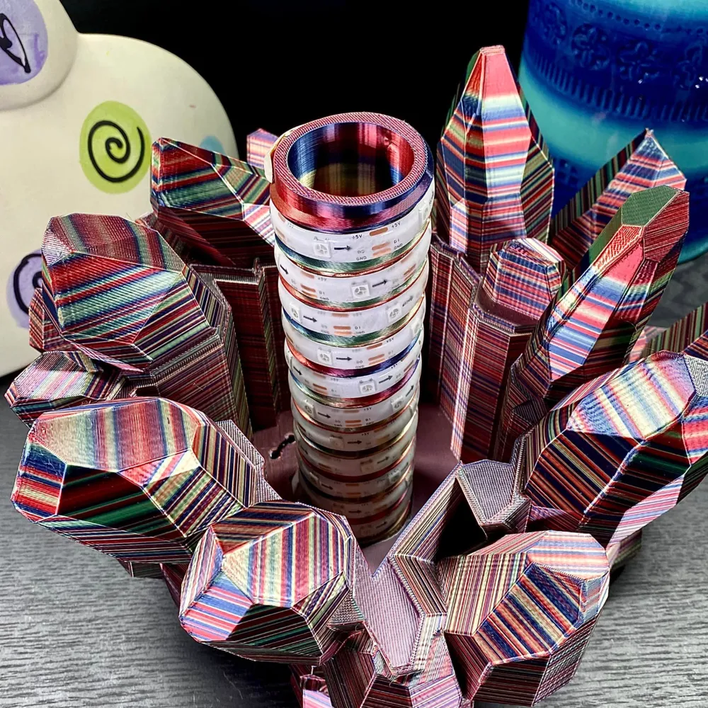 Crystal Led Lamp by Chris Bobo - MakerWorld