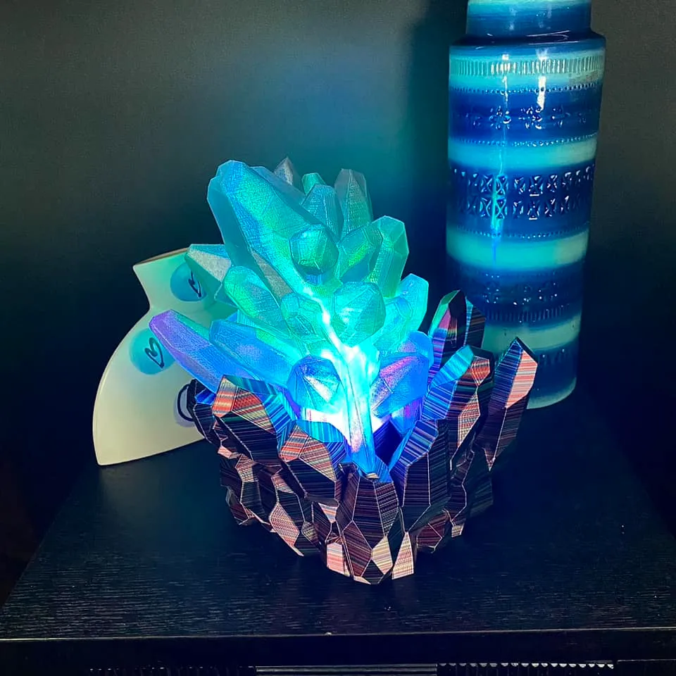 Crystal Led Lamp by Chris Bobo - MakerWorld