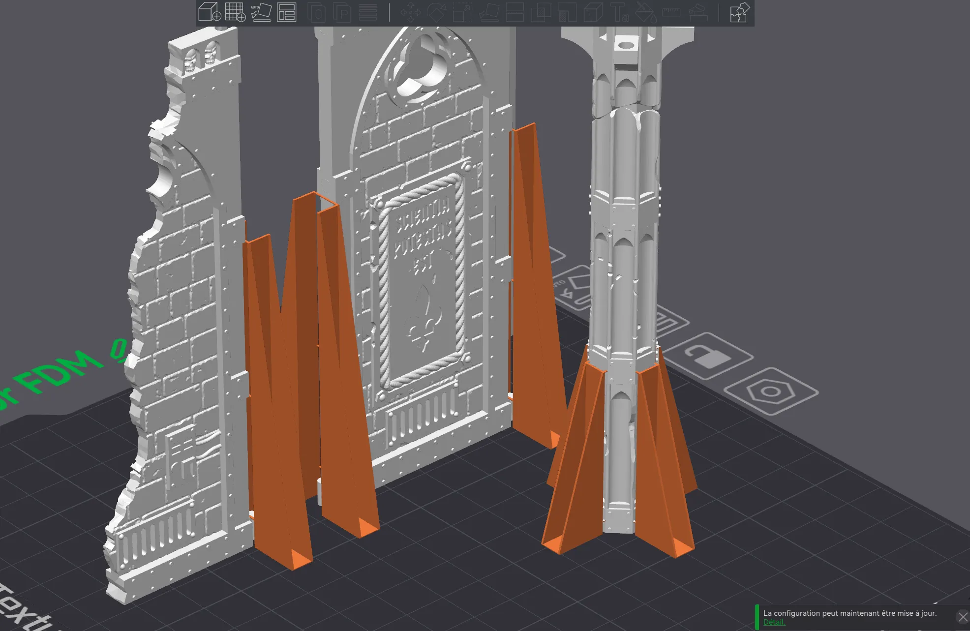 Wargame terrain Modular buildings Templaris Part 2 - Free 3D Print ...