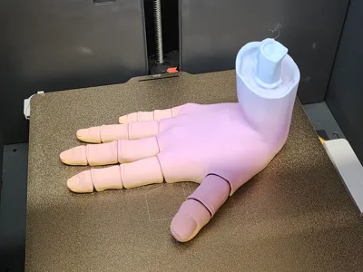 Flexi hand by uni3Dworld MakerWorld: Download Free 3D Models