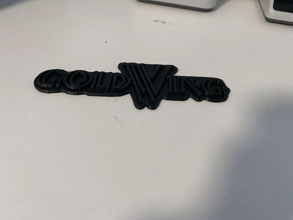 Honda goldwing logo - Free 3D Print Model - MakerWorld