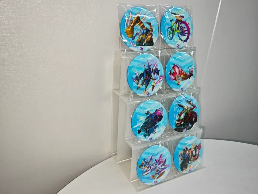 [A1 mini version] Badge Storage Display Stand, Emblem Storage Display ...