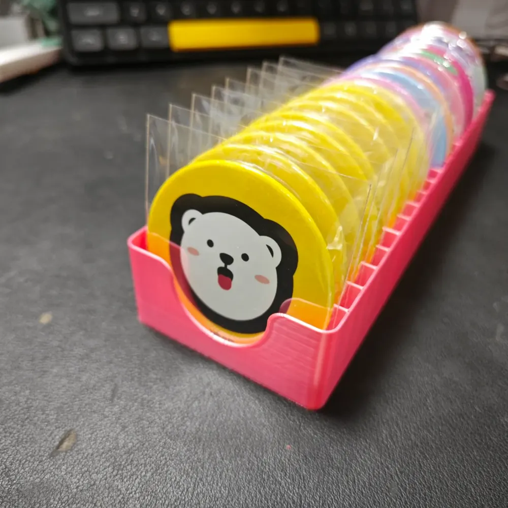 58mm Badge Storage Box, Pin Storage Box, Grain Storage Box by 吧唧熊 ...