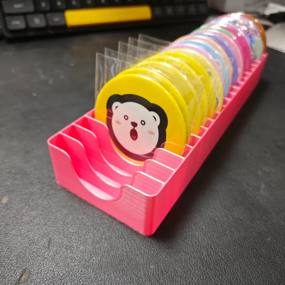 58mm Badge Storage Box, Pin Storage Box, Grain Storage Box by 吧唧熊 ...