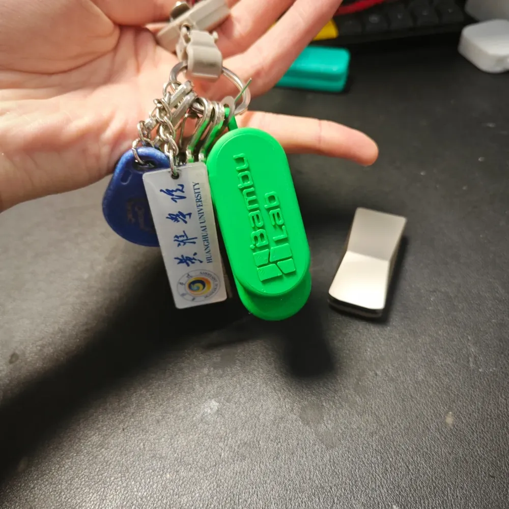 Bambu EDC Fidget Toy Magnetic Sliding Cards by 吧唧熊 - MakerWorld