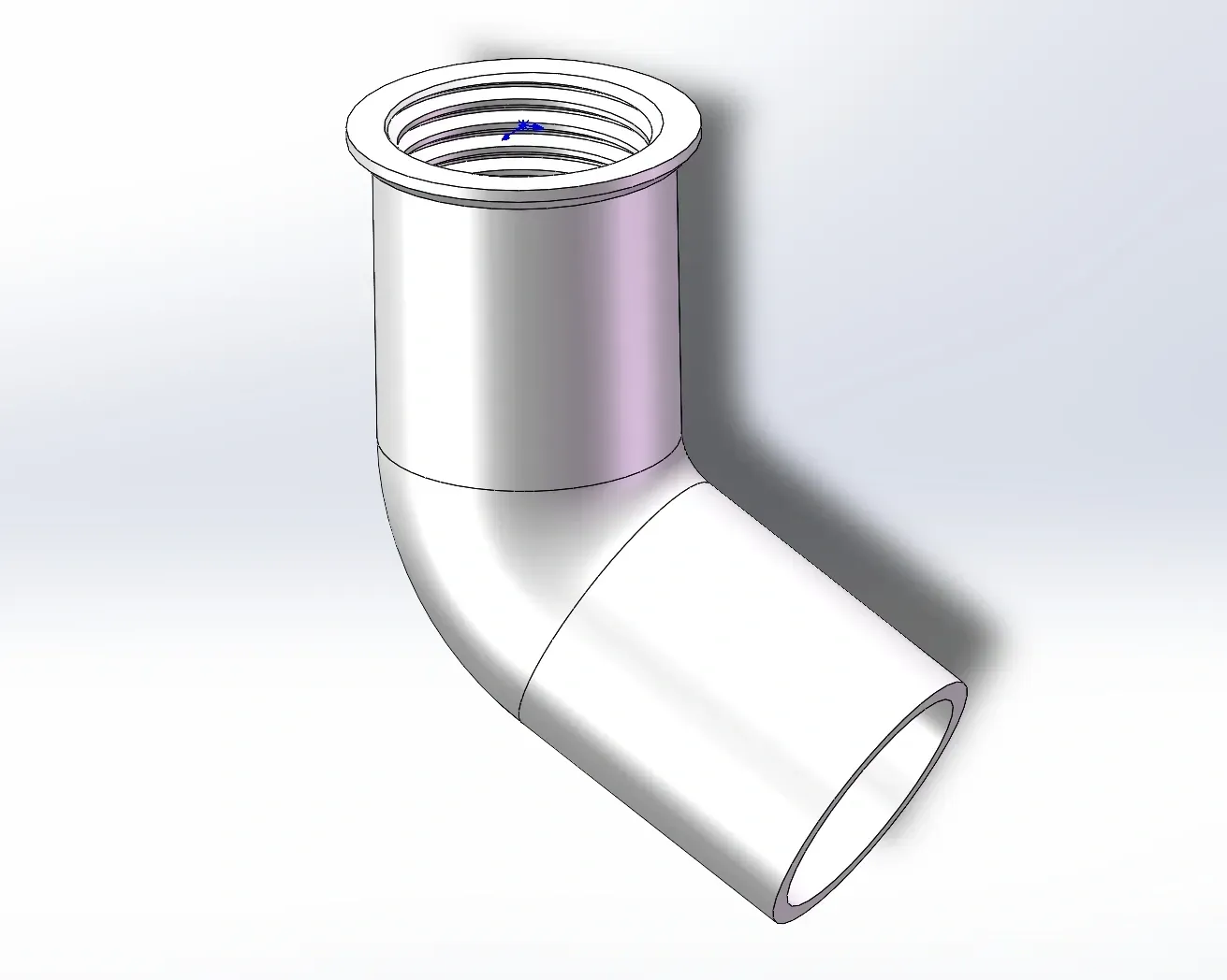 20mm开孔下水管/20mm through hole water pipe - Free 3D Print Model - MakerWorld
