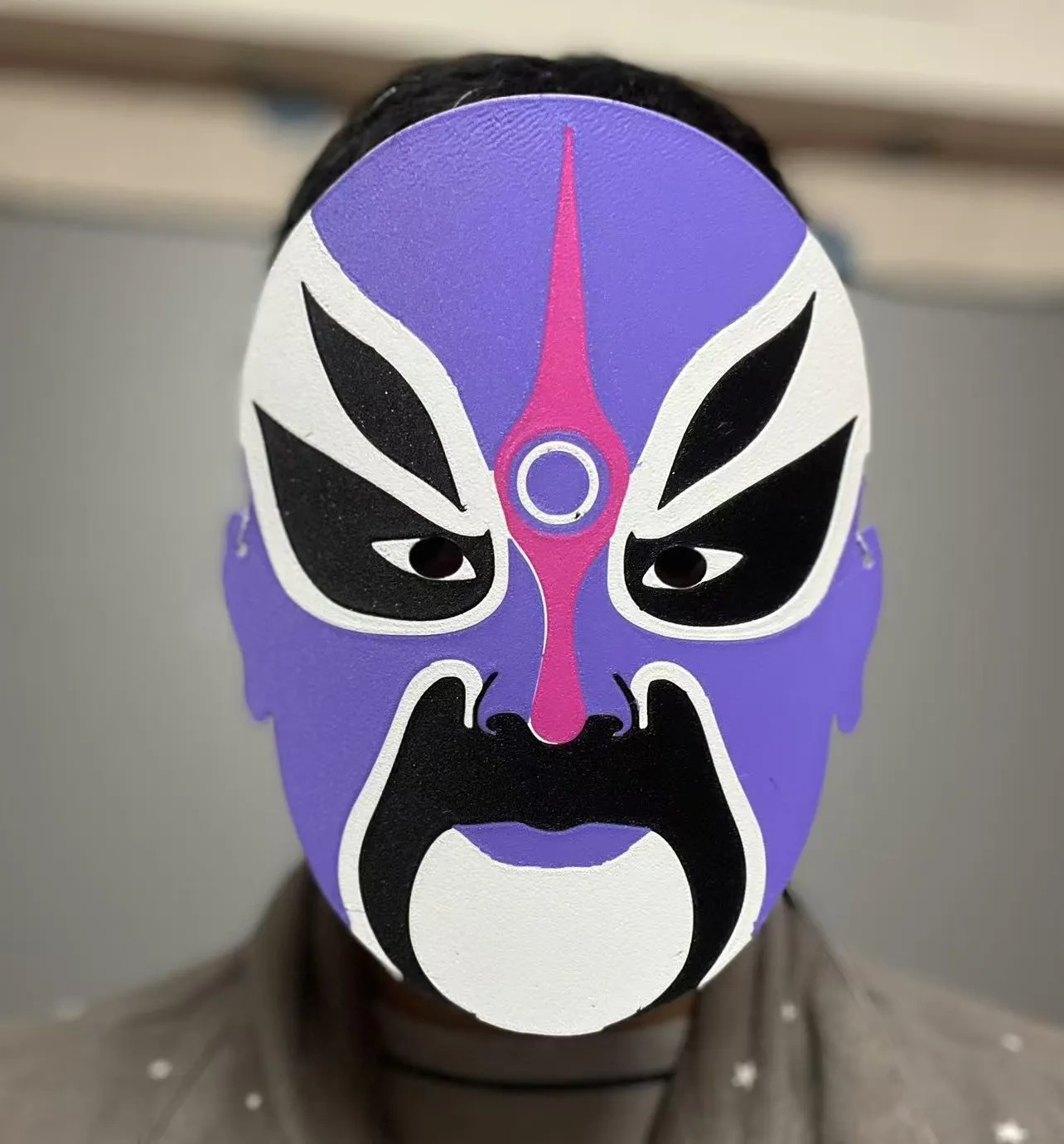 Peking Opera Mask (Part Two) by 火宅 - MakerWorld