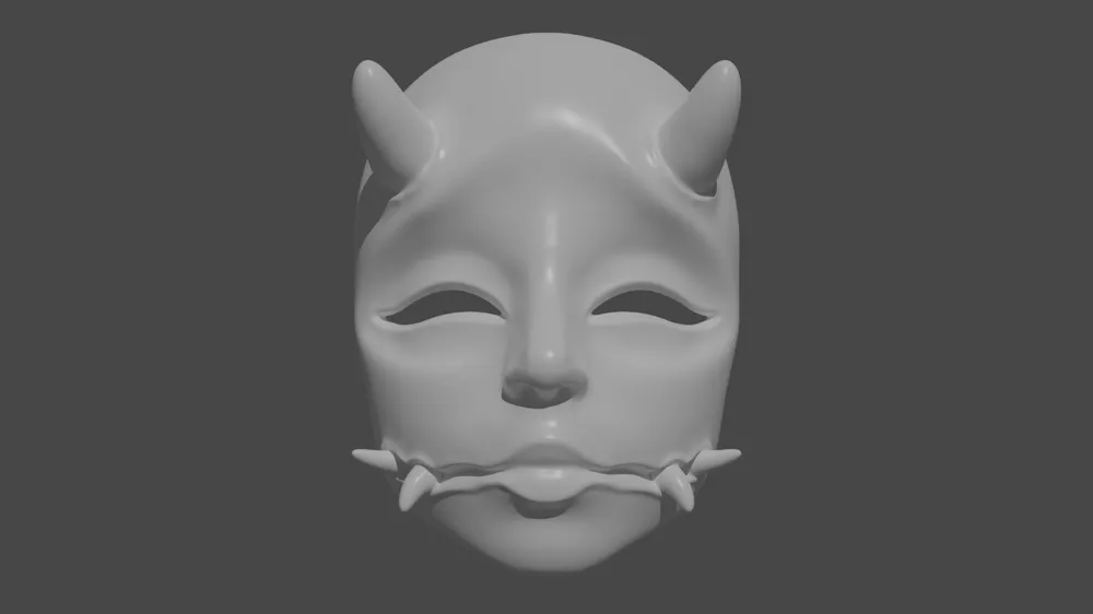 Oni Girl Mask By Soueu Makerworld