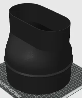 Exhaust Air Vent Adapter by ambt - MakerWorld