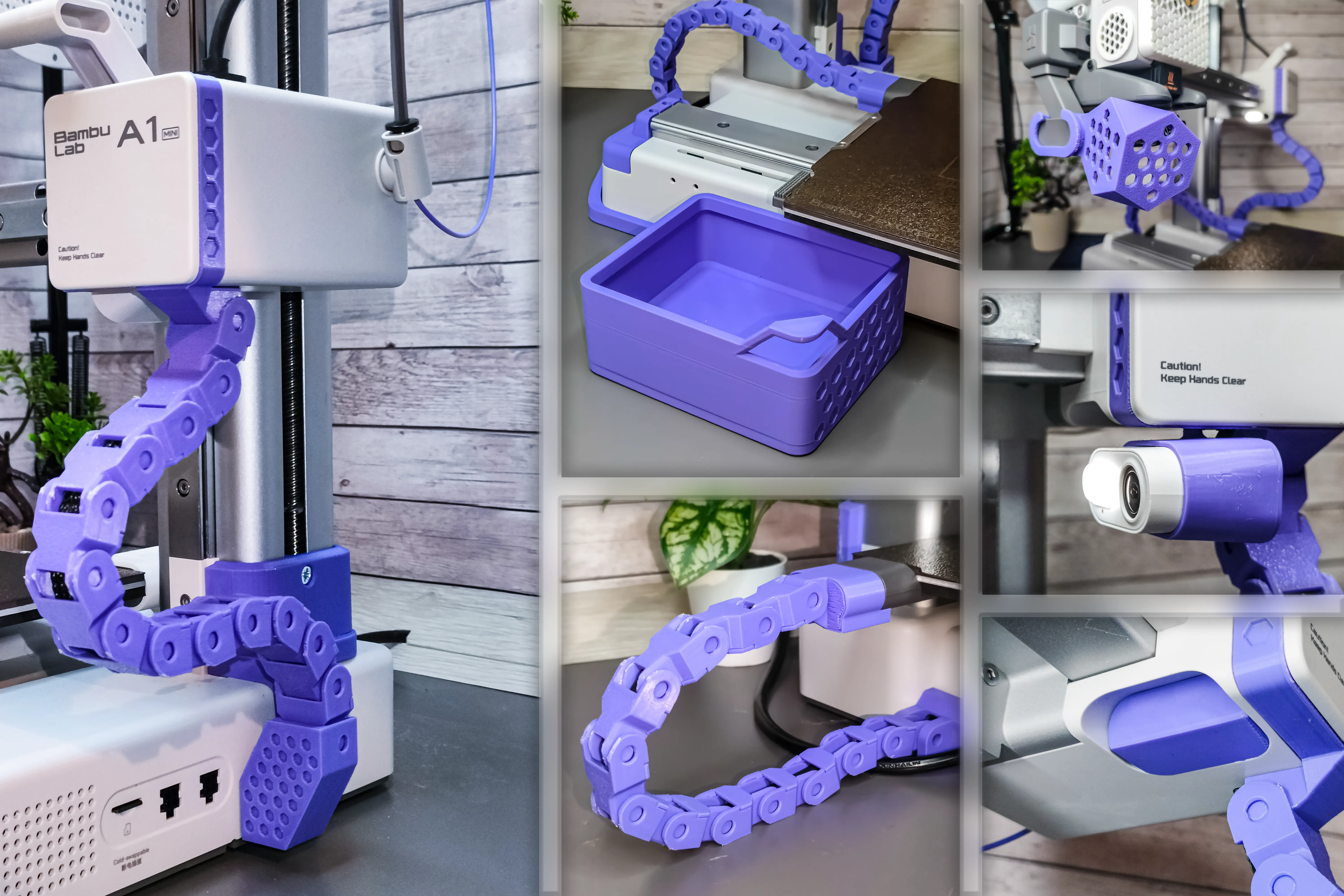 A1 Mini Cable Chain - Model 1 by Megatiks MakerWorld: Download Free 3D ...