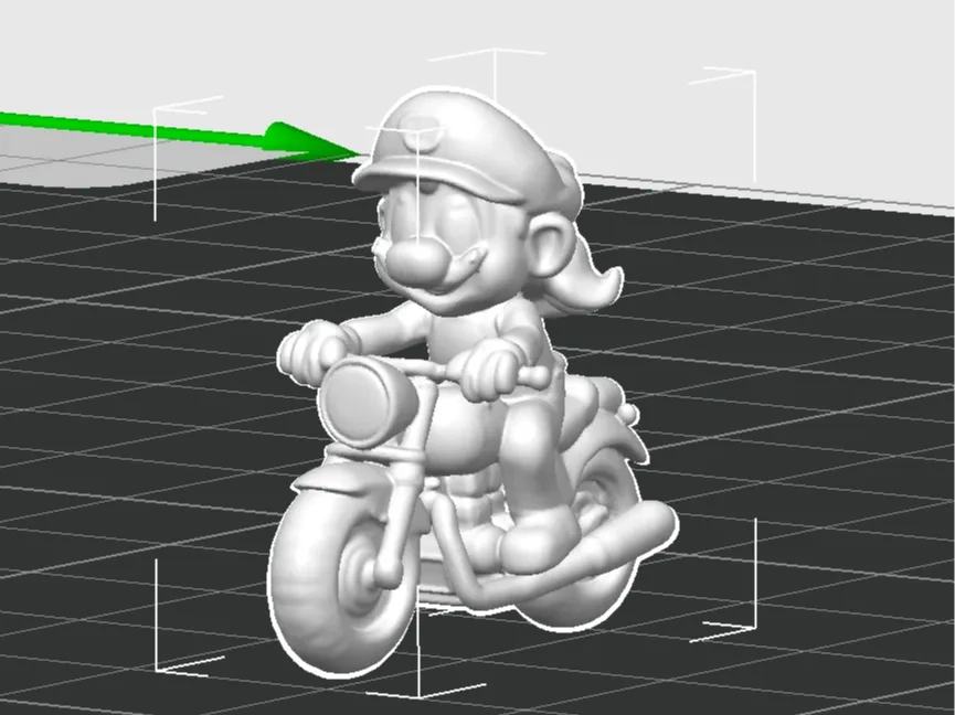 Super Mario Riding a Motorcycle by user_1573004604 - MakerWorld