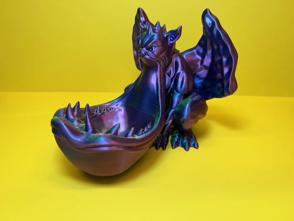 Gargoyle Candy Dish by All Things STL MakerWorld: Download Free 3D Models