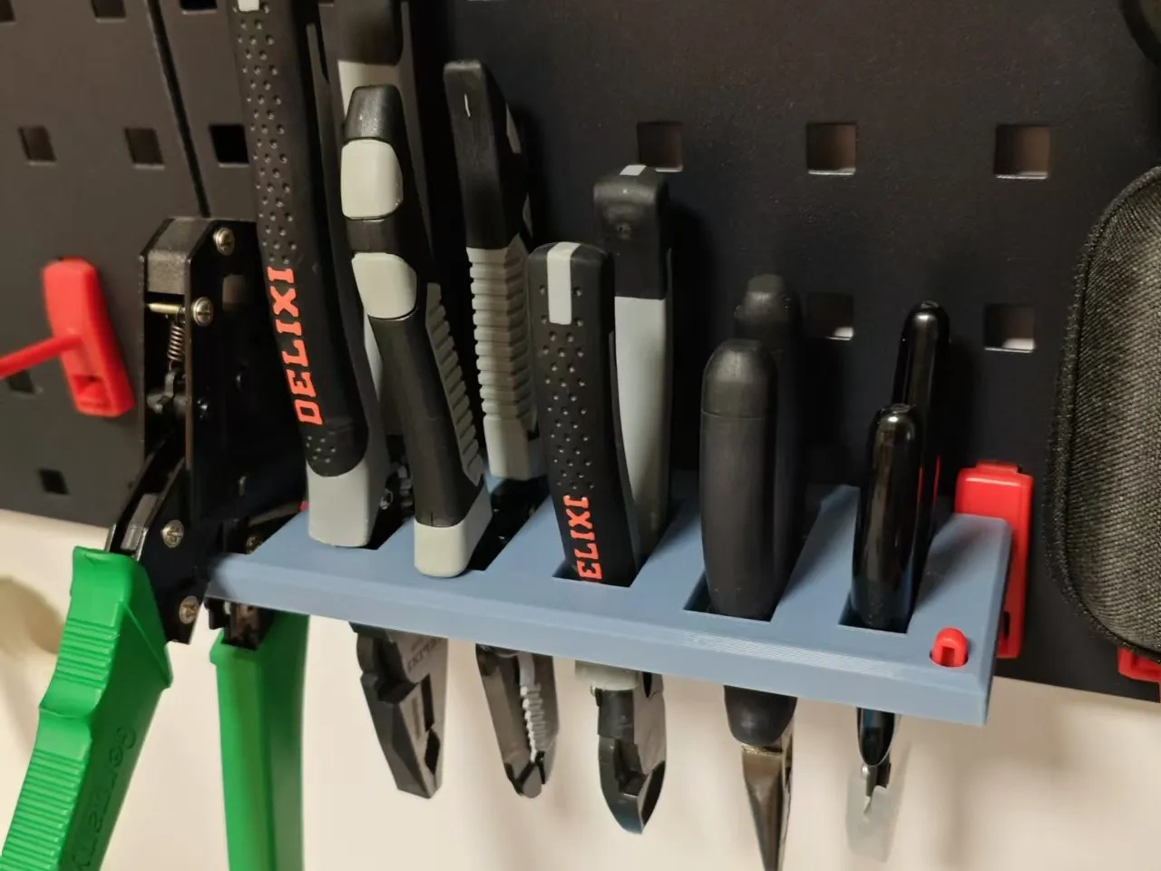 Square Pegboard Pliers Storage Rack by 羽纹 - MakerWorld