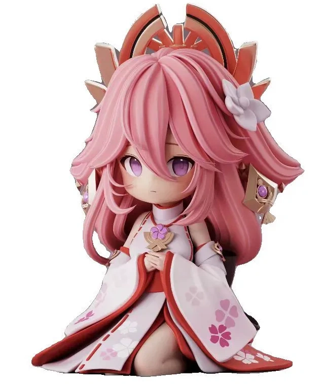 Q version Yae Miko! (Sitting Pose) by user_1642111369 MakerWorld ...