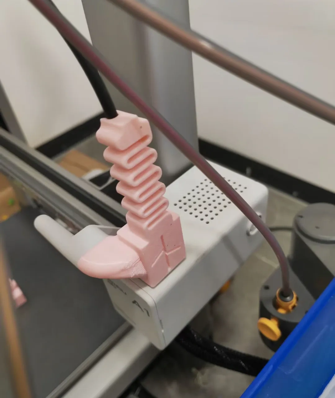 A1 and A1 mini extruder cable protection spring anti-vibration wear ...