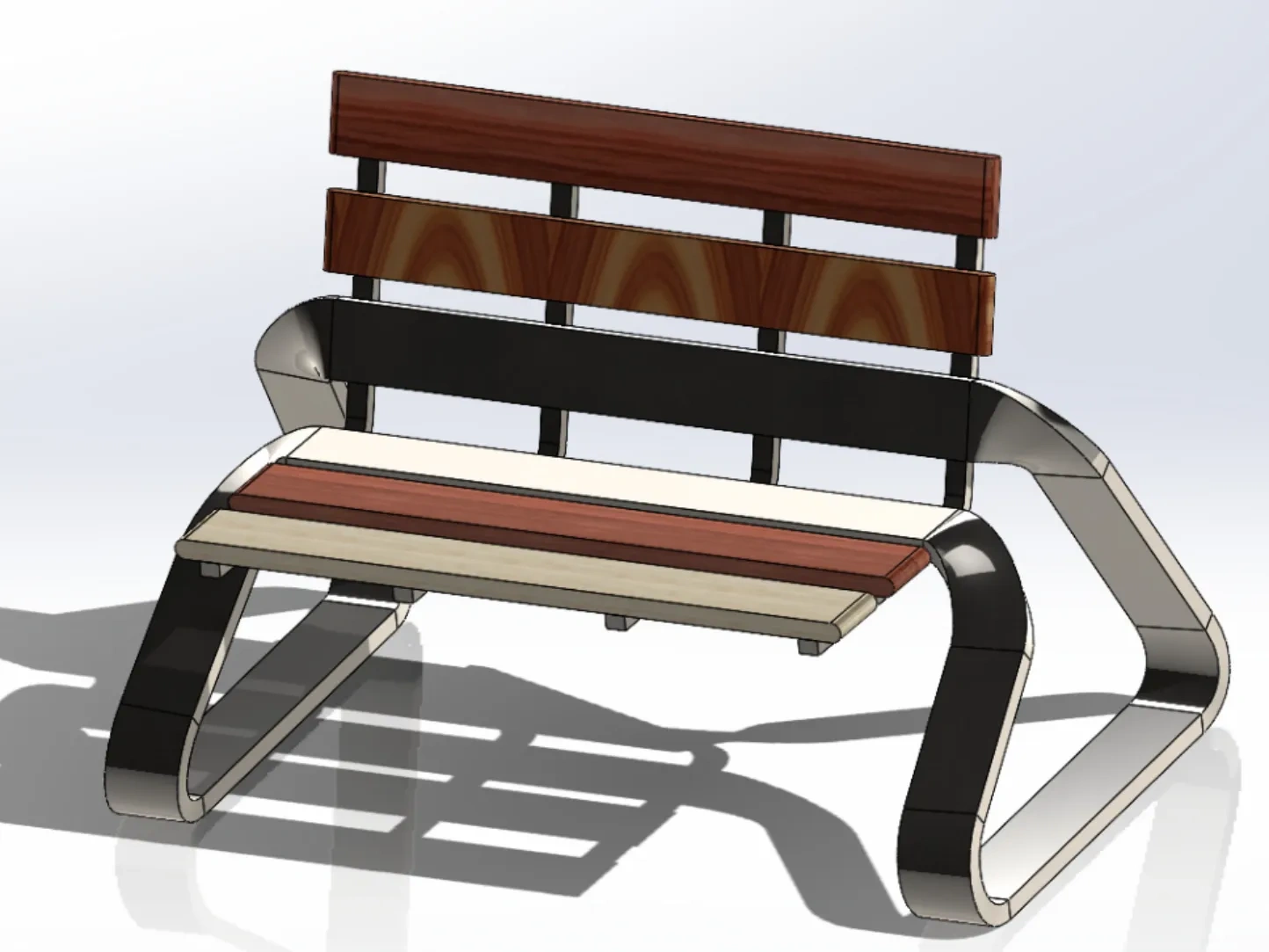 Outdoor stool, park bench, armchair by user_3024428141 - MakerWorld