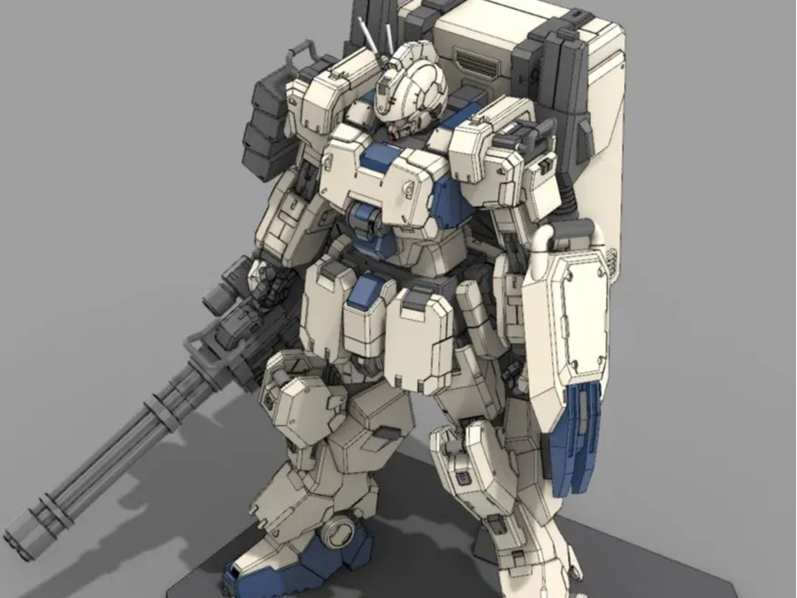 1:50 EZ8 Gundam Arms and Hands by user_388489732 - MakerWorld