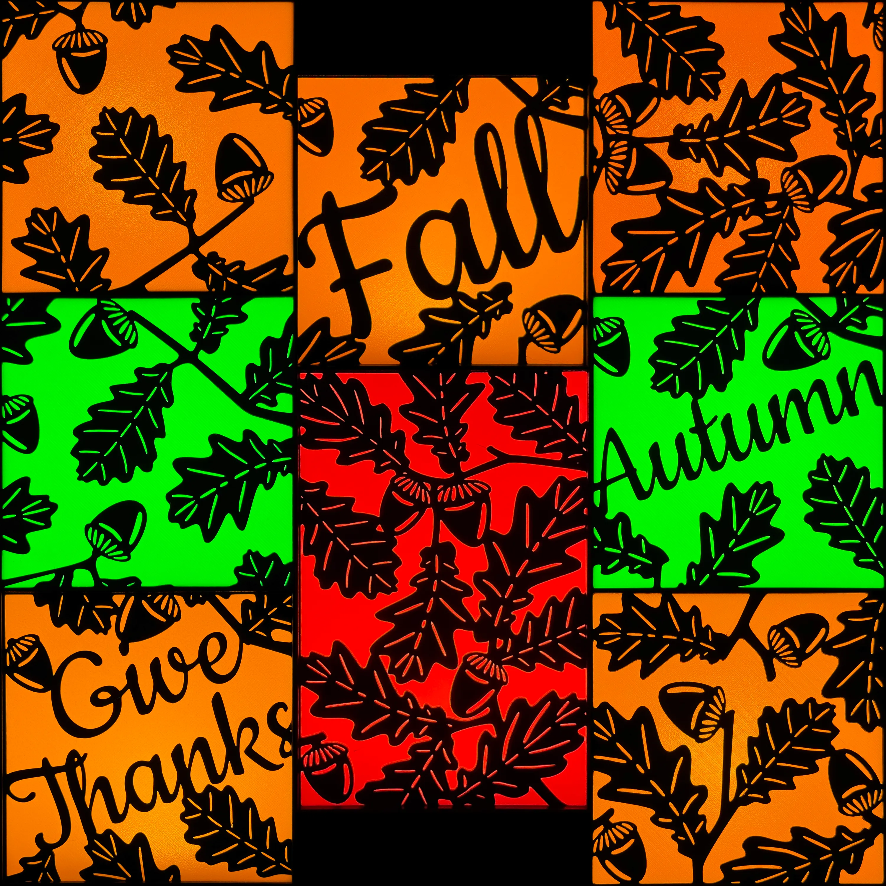 Modular Lantern - Fall / Thanksgiving Inserts by Trusted Developments ...