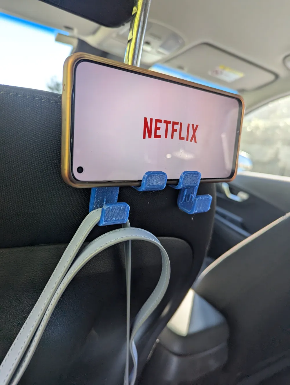 Back Hook with Multi-Functional Phone Holder by Mike33D - MakerWorld