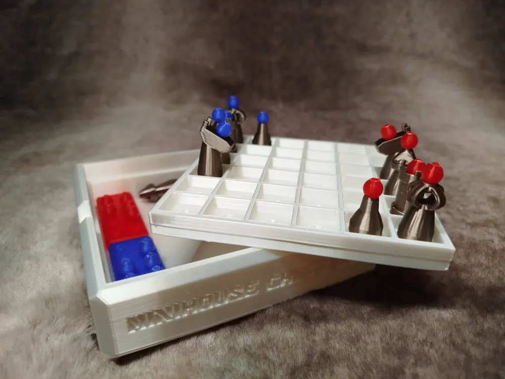 Miniature Chess Variant - Travel Set (6x6 Board) by Bruticus Creations ...
