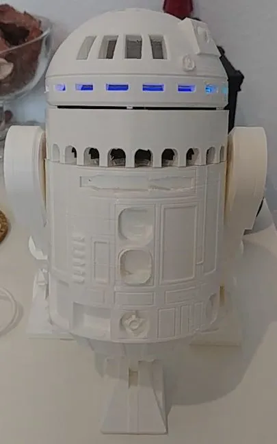 R2-D2 Echo Dot Stand (2nd & 3rd Generation (scaled 121%)) Remixed by ...