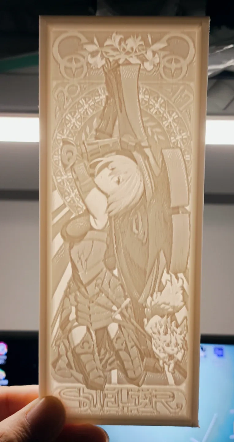 FGO Mashu Relief by Minga - MakerWorld