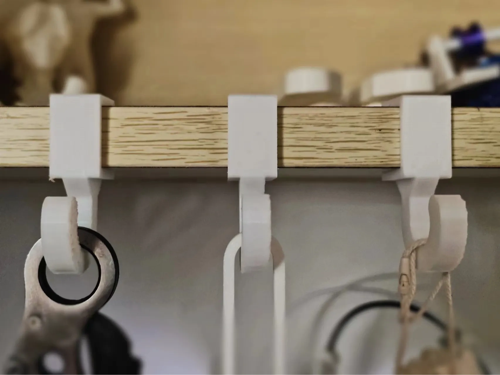 [Dormitory Desk Hooks] by user_1645675170 - MakerWorld