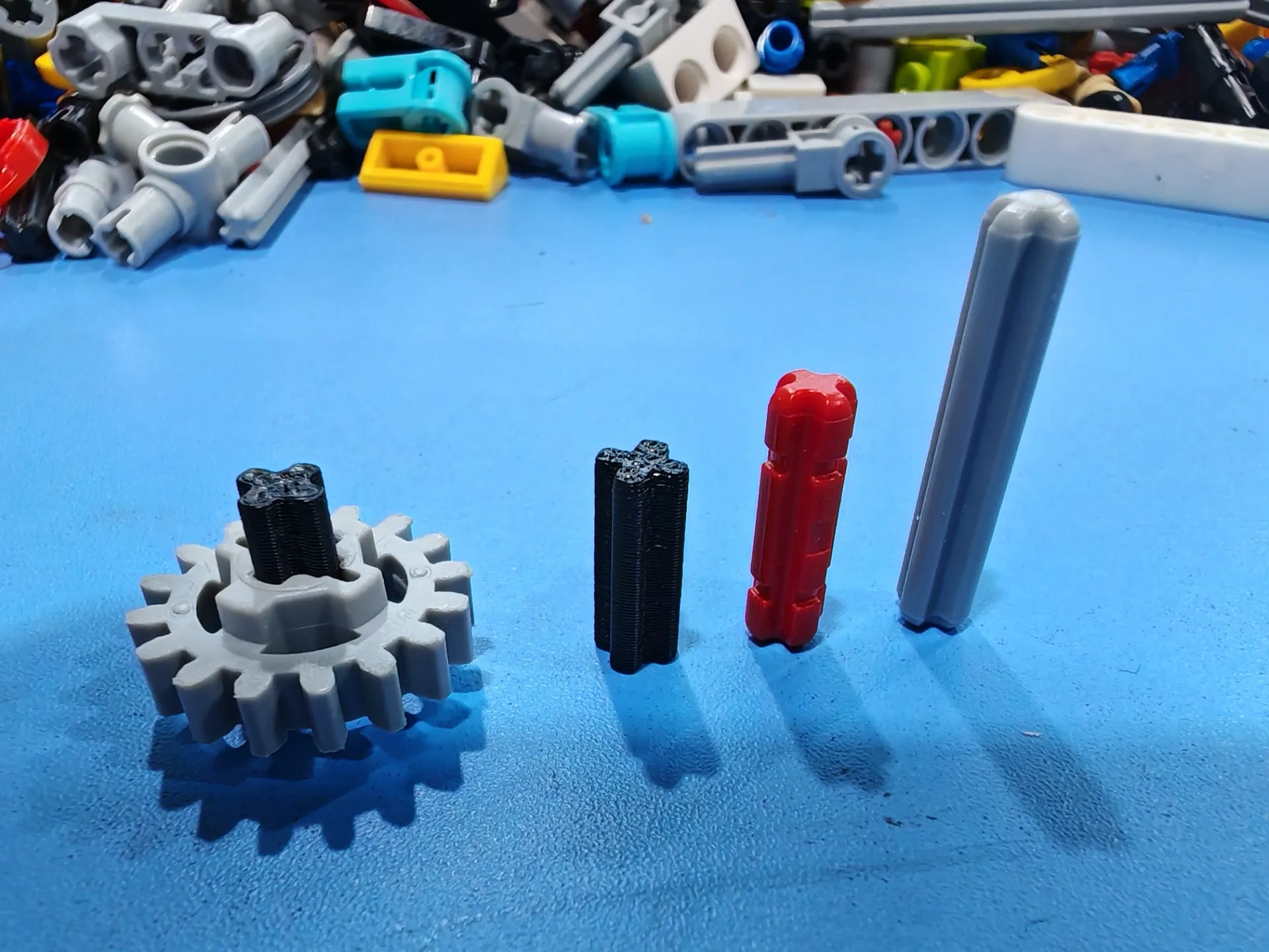 Custom 1.5 Unit Brick Axle (Compatible with Lego) by ozzy_oy - MakerWorld