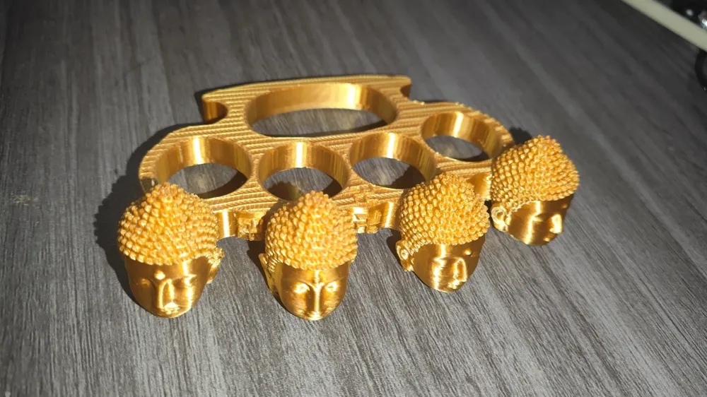 【Brass Knuckles With Buddha, Hitting While Cultivating Virtue!】 by user ...