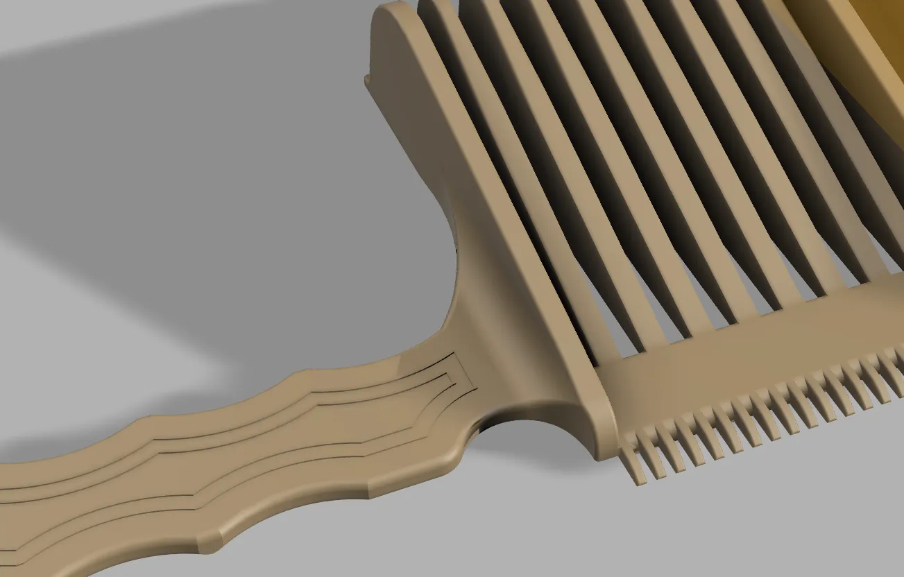 Fading - Blending comb by sagat MakerWorld: Download Free 3D Models
