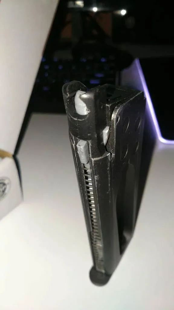 Airsoft KWC Colt M1911 Improved Mag Follower Remixed by CervoAutistico ...