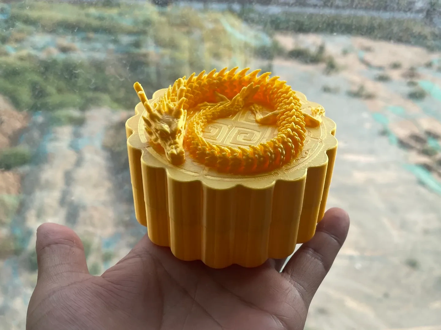 Dragon Mooncake Box by Dyson Wrong MakerWorld: Download Free 3D Models